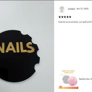 Nailfie Disc Template Bundle: Photo Prop (SVG, PNG, Canva, Cricut) - Etsy