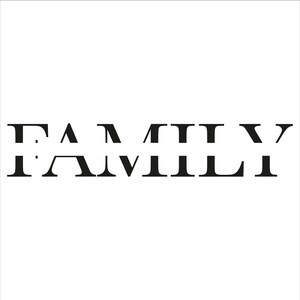 Family Split Name Frame SVG: Custom Monogram, Laser Cut File (instant ...