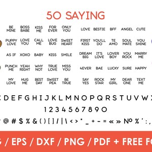 Candy Hearts Svg, Bundle, Custom, Candy Hearts Clipart, Editable ...