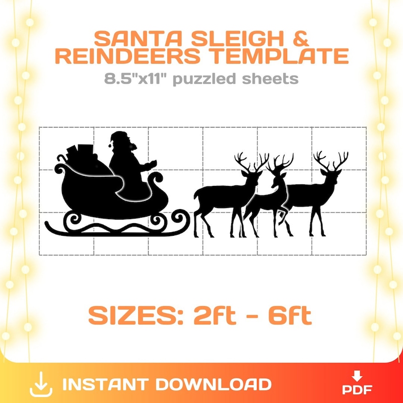 Traceable Santa - Etsy