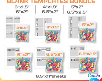 Treat Bag Toppers Bundle, Treat Bag Toppers Template, Treat Bag ...