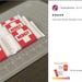 Kit Kat Wrapper Blank Template, DIY, Custom, Chocolate Party Favor ...
