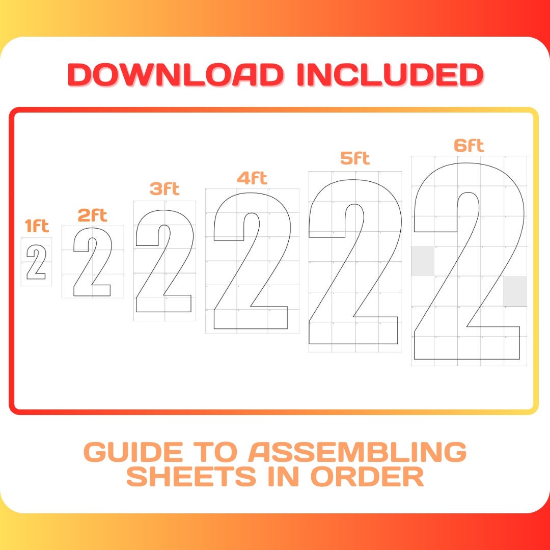 Number 2 Mosaic From Balloons, DIY, Giant Two Number Template, Party ...