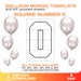 Square Number 0, Marquee | Mosaic From Balloons, DIY, Zero Number ...