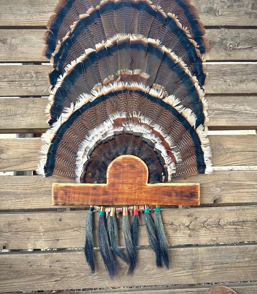 Multi Beard Turkey Fan Display - Etsy