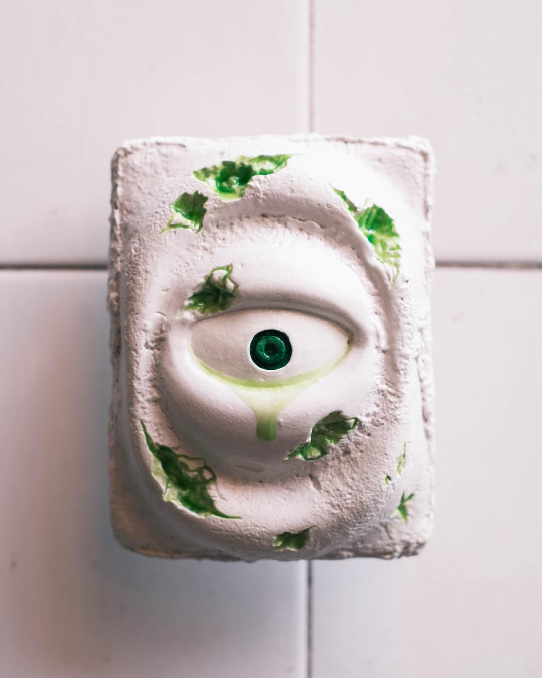 Plaster Eye Sculpture — Brutalist Wall Art, Handmade - Etsy