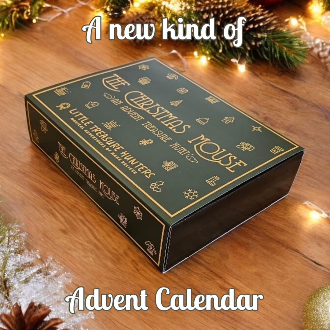 The Christmas Mouse - Advent Calendar Treasure Hunt for Kids - Etsy