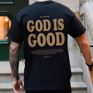 God is Good Christian Crewneck Christian Shirt Christian Streetwear ...