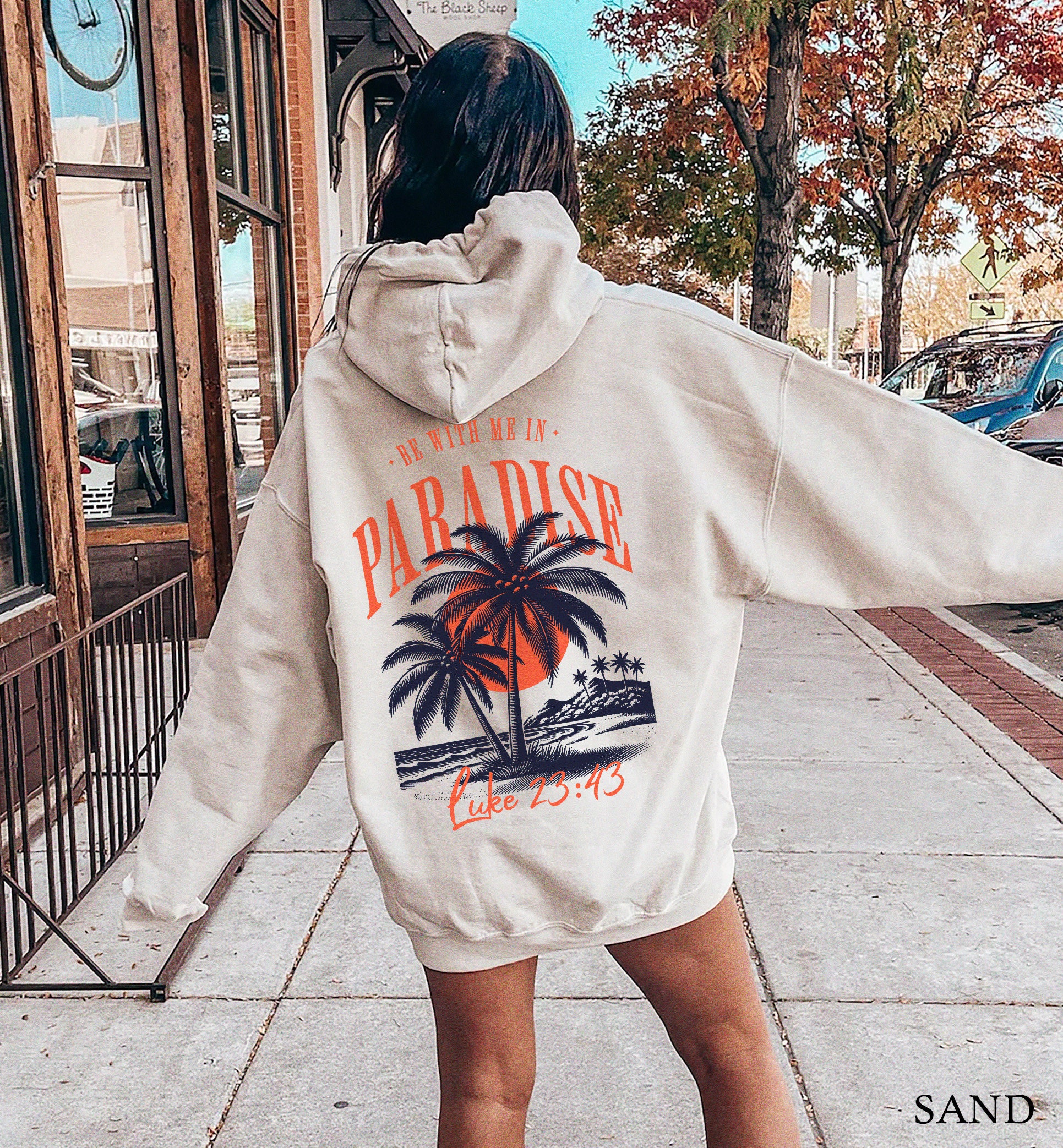 Christian Hoodie Beach Hoodie Jesus Hoodie Coconut Girl Beach Hoodies ...