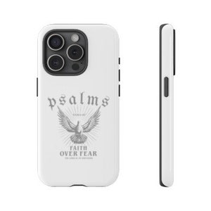 Faith Over Fear Christian Phone Case Tough Phone Cases Christian Merch ...