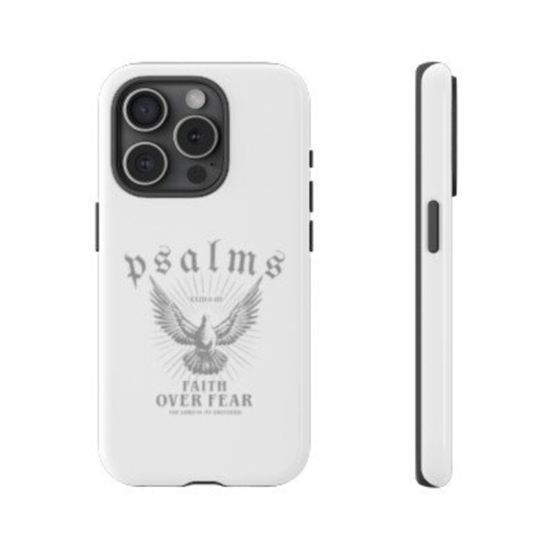 Faith Over Fear Christian Phone Case Tough Phone Cases Christian Merch ...