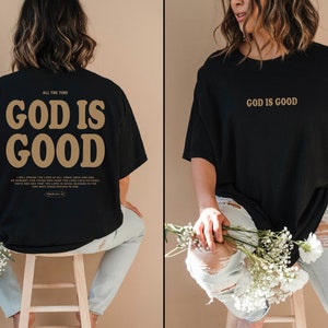 God is Good Christian Crewneck Christian Shirt Christian Streetwear ...