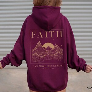 Christian Hoodies Jesus Hoodie Christian Streetwear Brown Hoodie God is ...