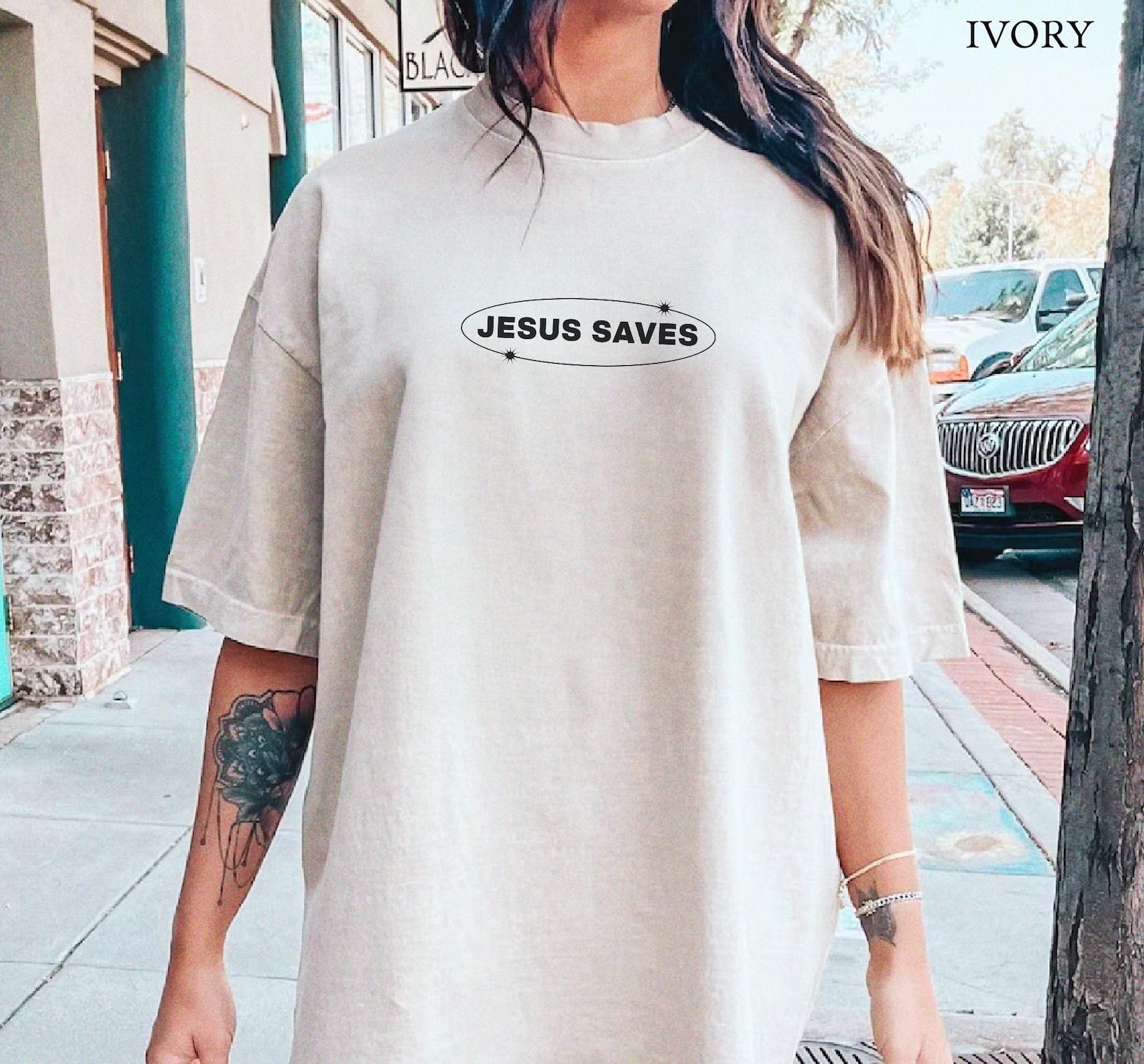 Comfort Colors Christian Streetwear Jesus Saves Faith Based Shirt ...