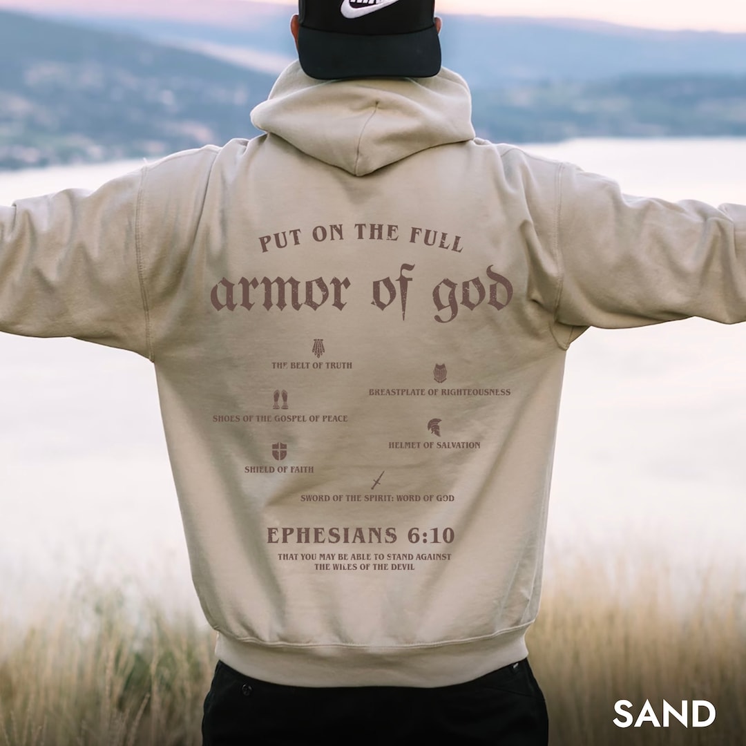 Armor of GOD Christian Crewneck Christian Hoodie Christian Merch ...