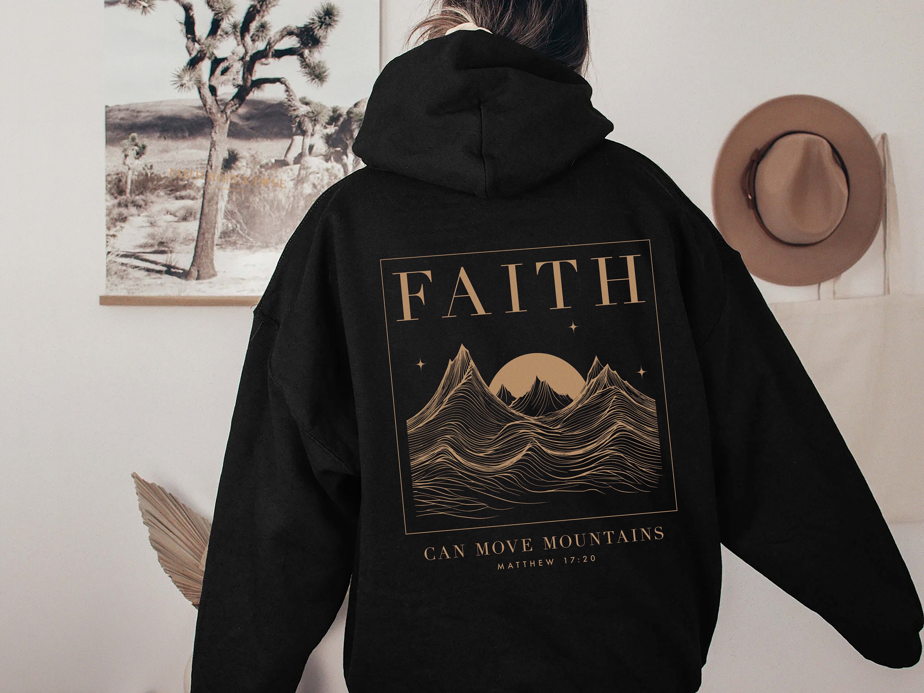 Christian Hoodies Jesus Hoodie Christian Streetwear Brown Hoodie God is ...