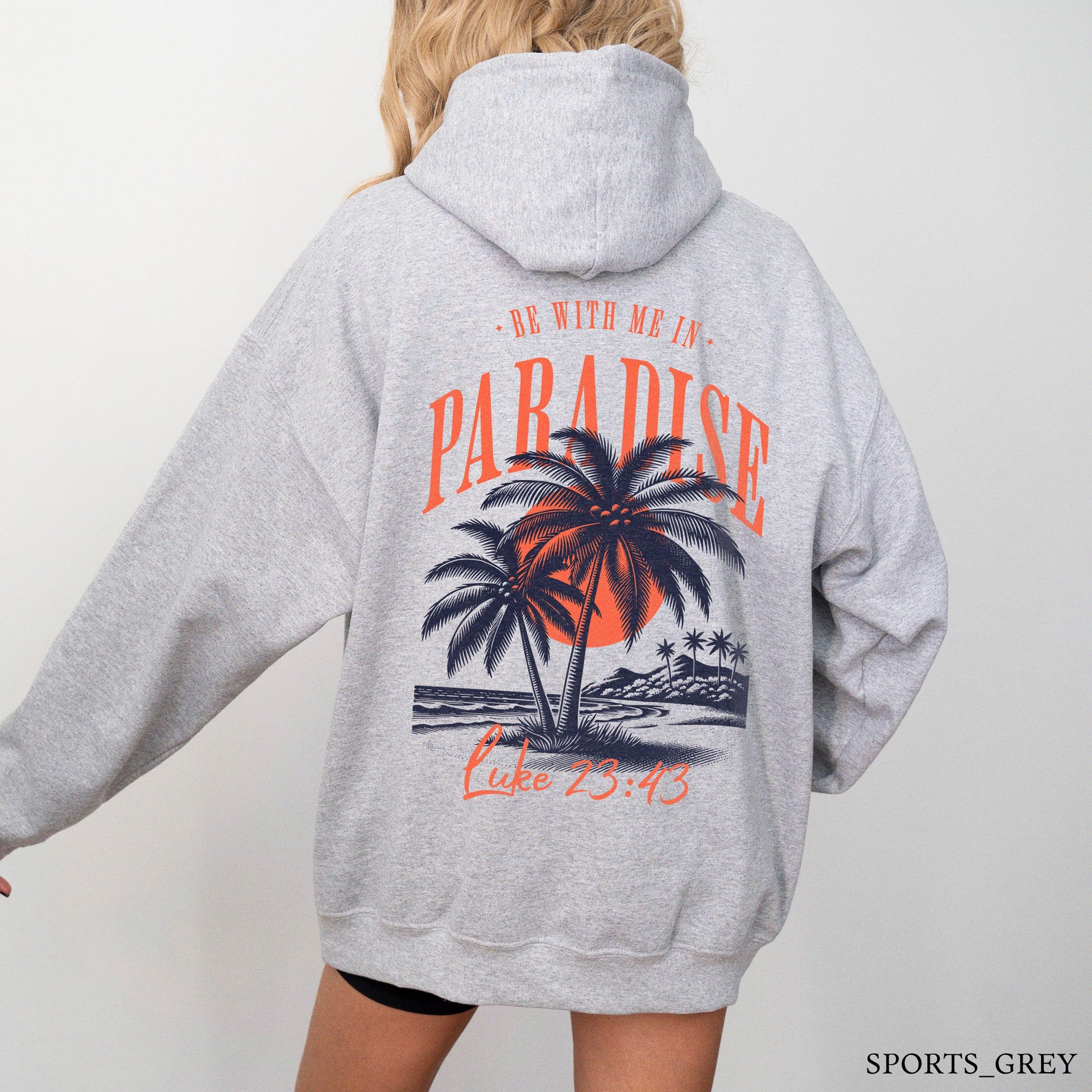 Christian Hoodie Beach Hoodie Jesus Hoodie Coconut Girl Beach Hoodies ...