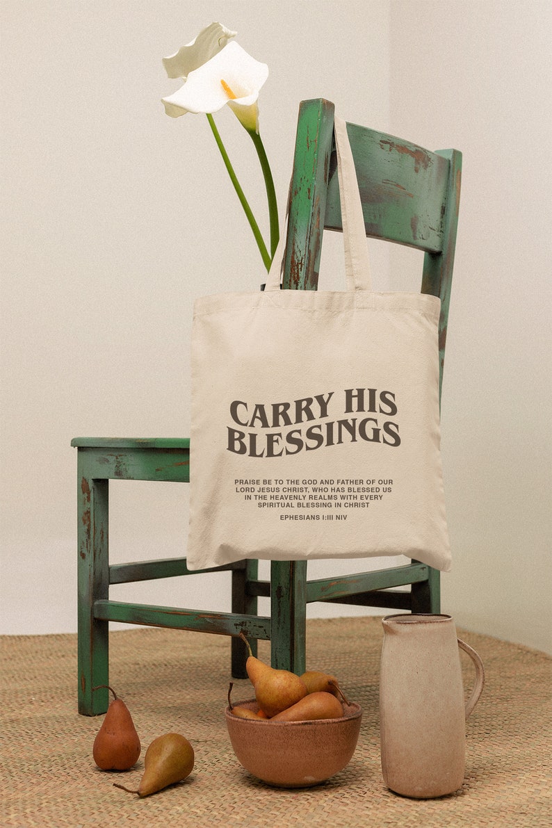 Christian Tote Bags Christian Tote Bag Church Bag Jesus Tote, Religious ...