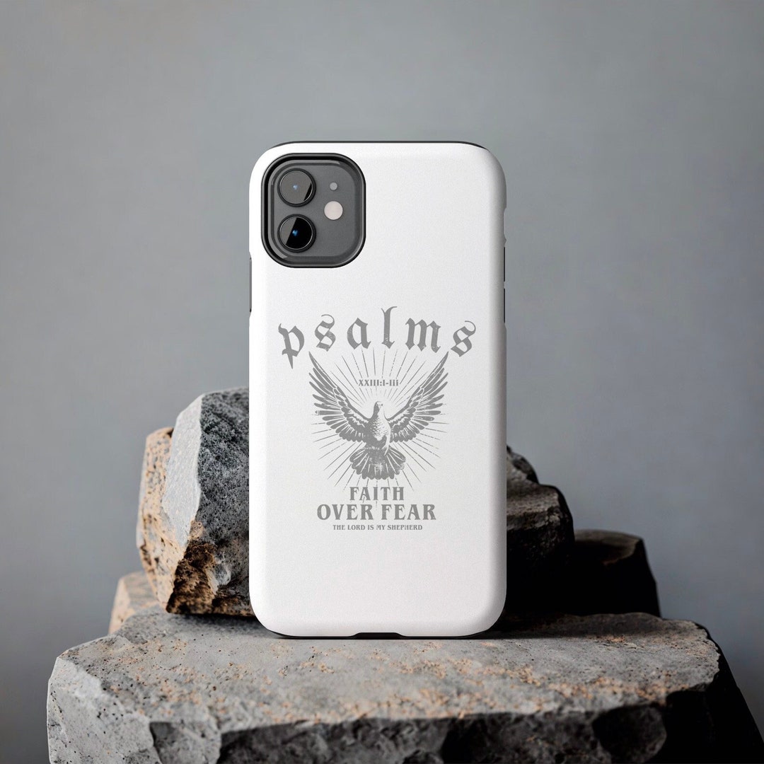 Faith Over Fear Christian Phone Case Tough Phone Cases Christian Merch ...