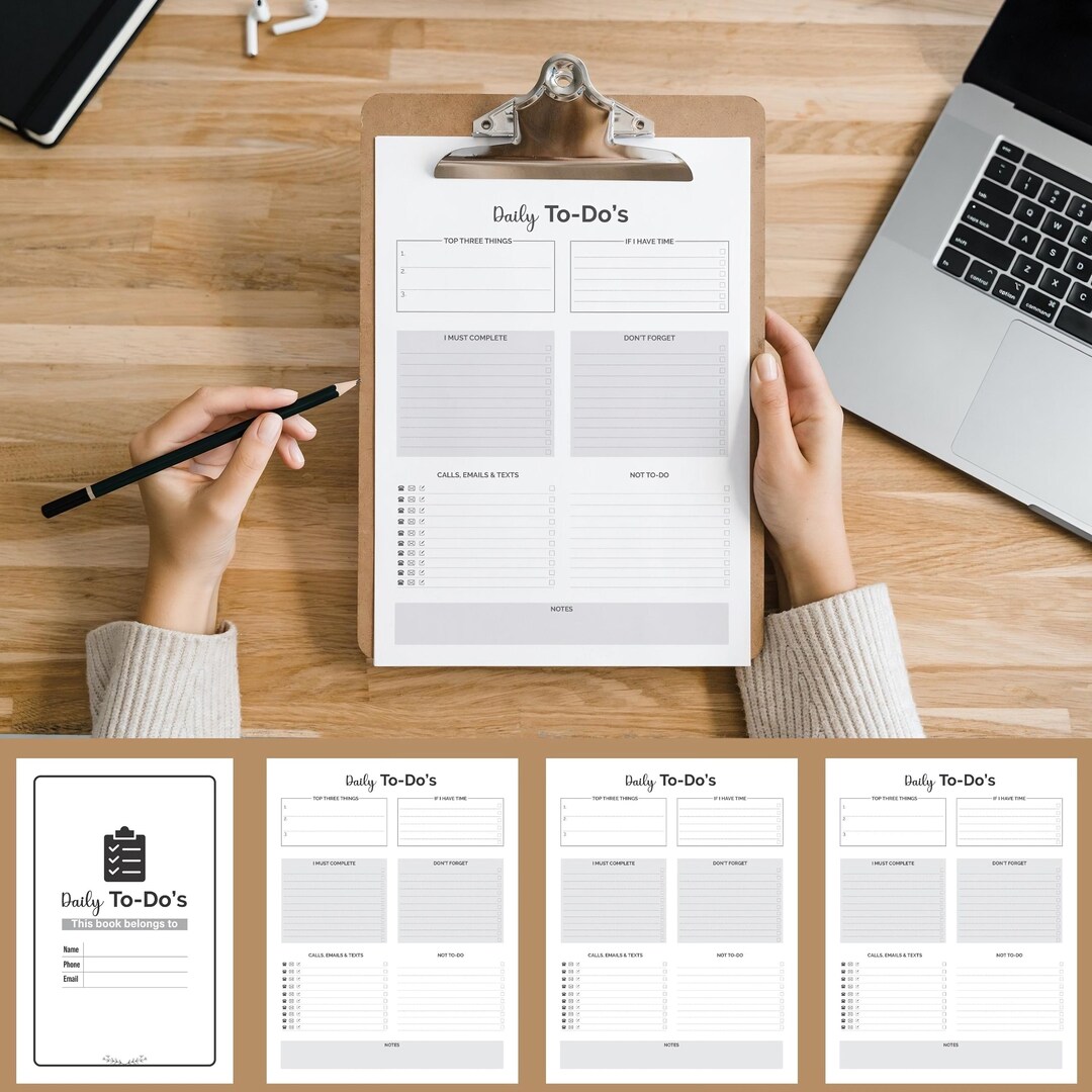 Printable To-do List Bundle | Master To-do List & Task Manager | To-do ...