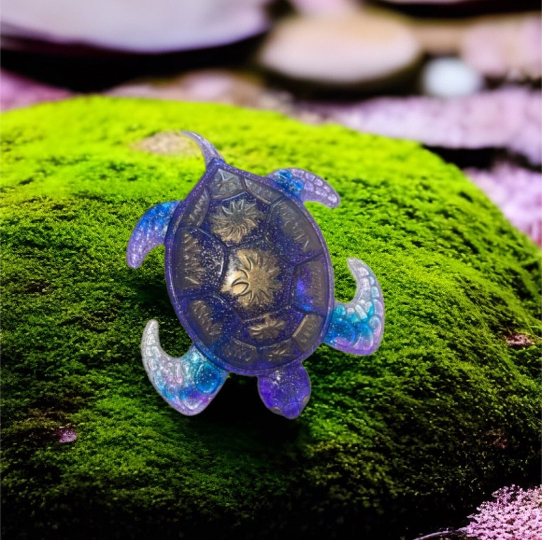 Resin Turtle - Etsy