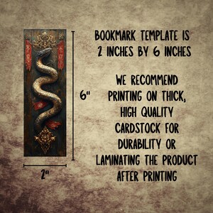 Snake Printable Bookmarks | Printable Designs | Digital Instant ...