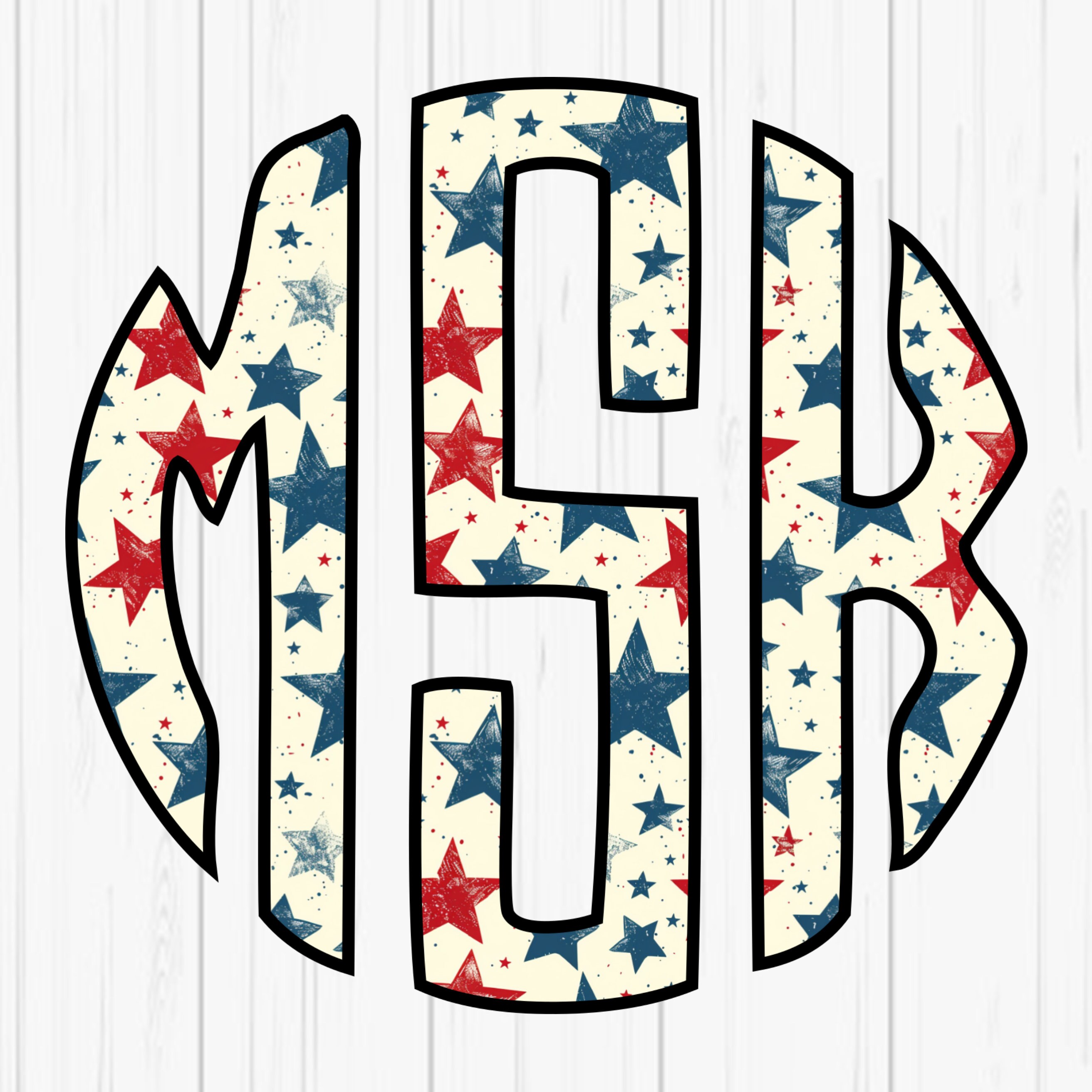 Personalized Circle Monogram SVG,PNG for Crafting, Apparel, Digital ...