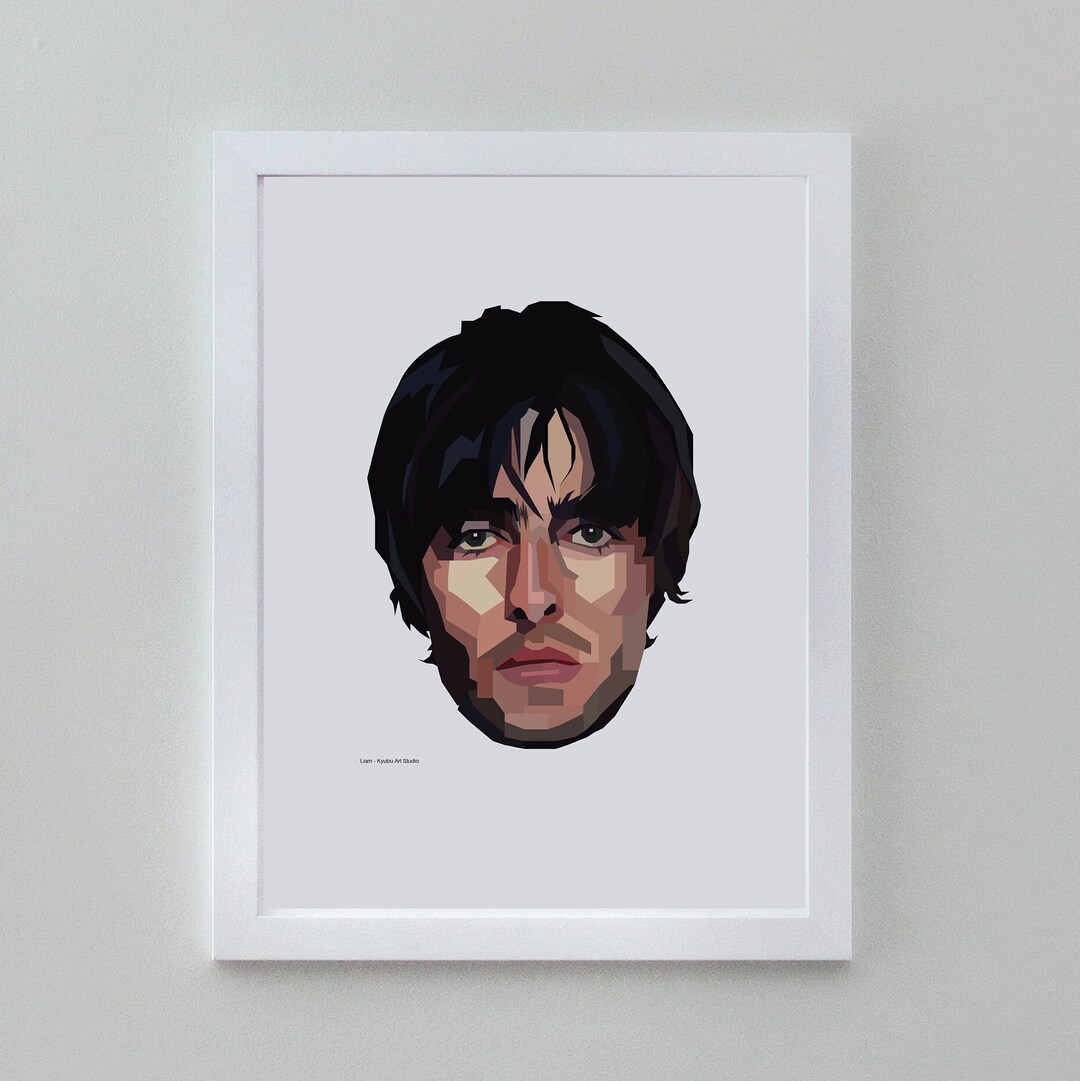 Liam Gallagher/oasis Digital Art Print - Etsy