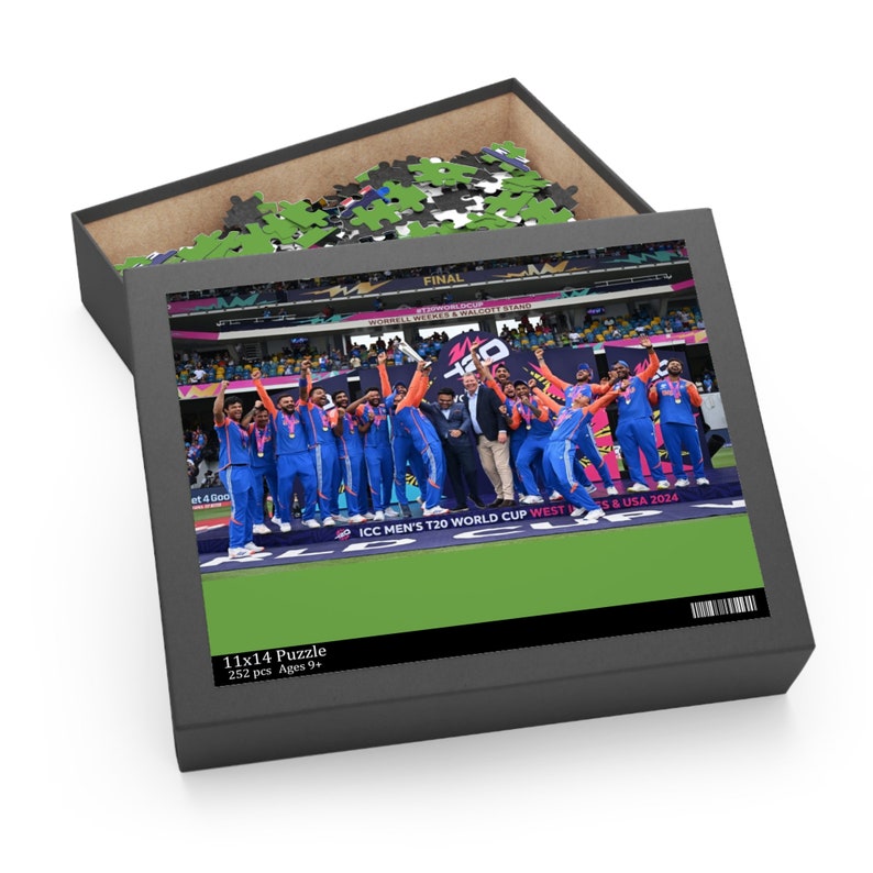 Indian Cricket Picture Puzzle | 2024 Cricket World Cup 500 Piece Puzzle ...