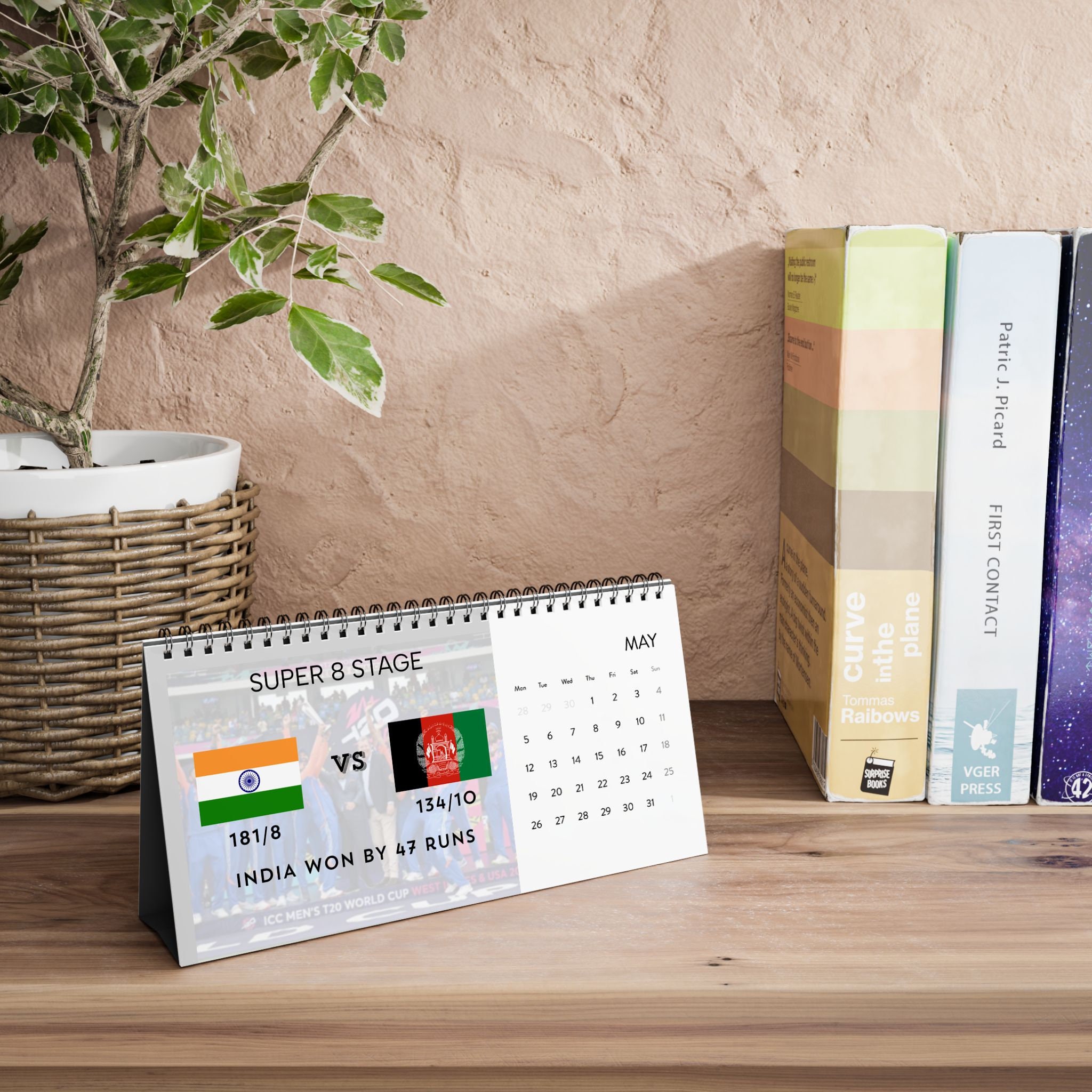 2025 Desk Calendar | Indian Cricket | T20 World Cup | Cricket Gifts - Etsy