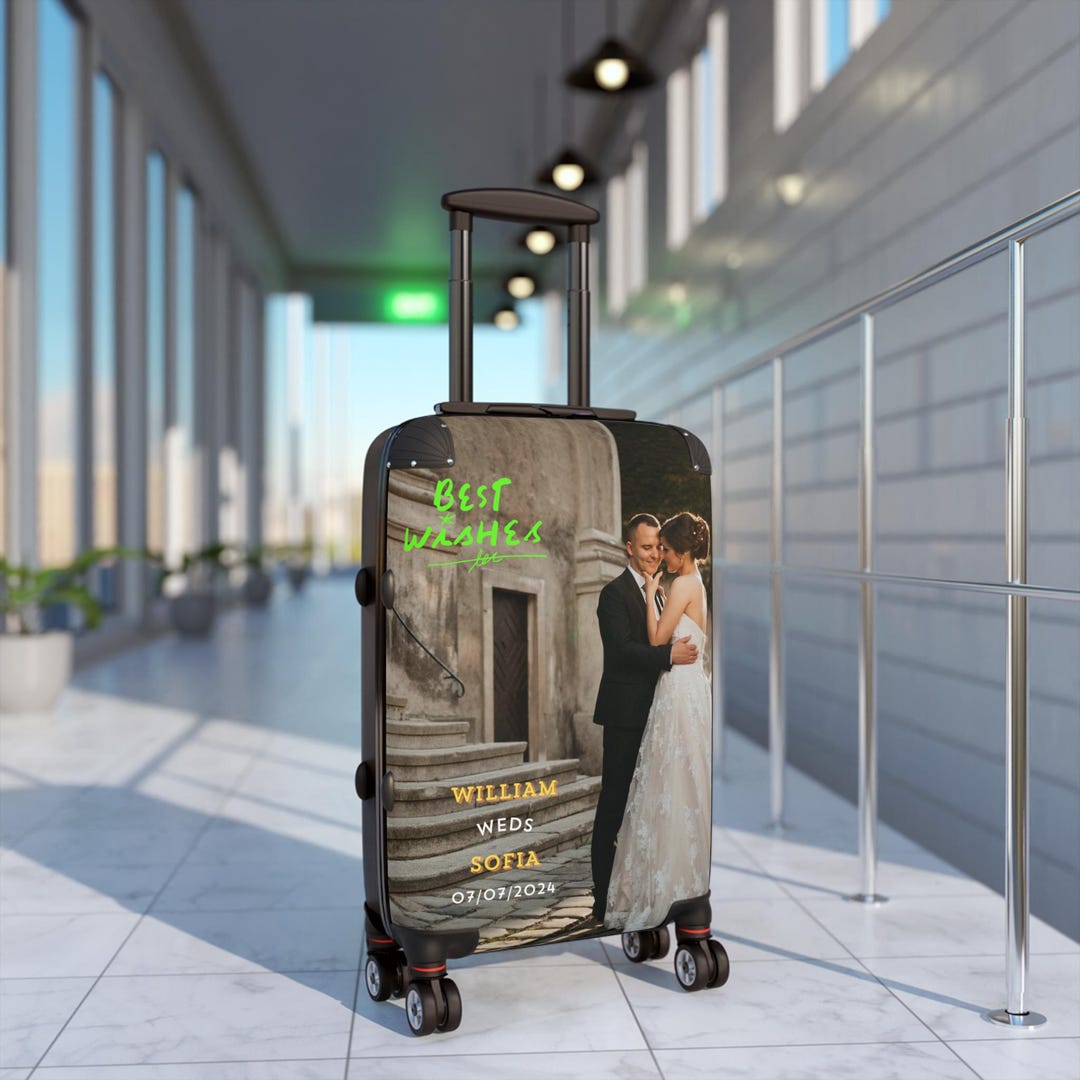 Customized Photo Suitcases: Perfect Honeymoon Gifts - Small, Medium ...