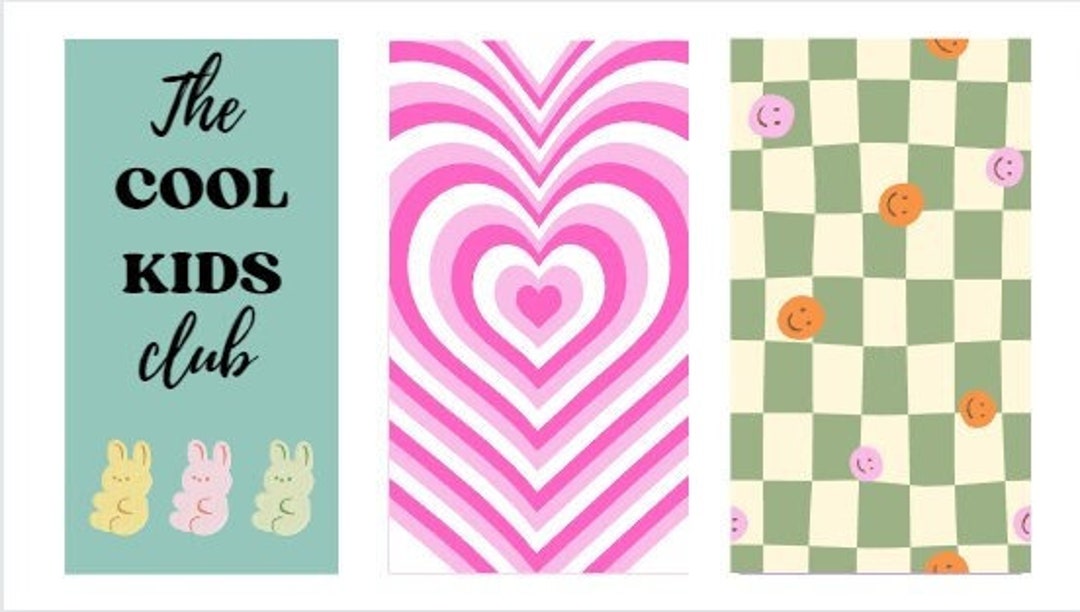 3pc Printable, Trendy Bookmarks! - Etsy