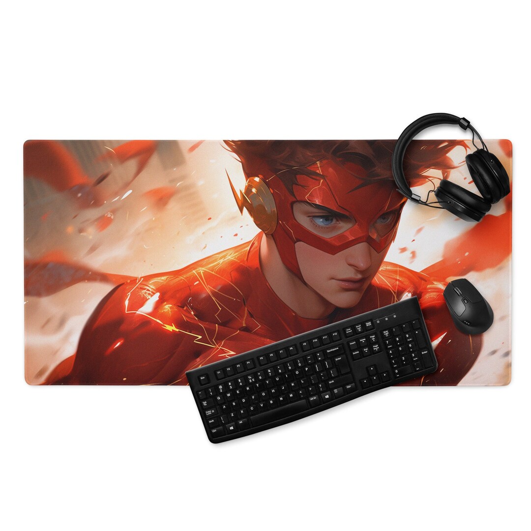 Wally West Flash Gaming Mouse Pad - Etsy
