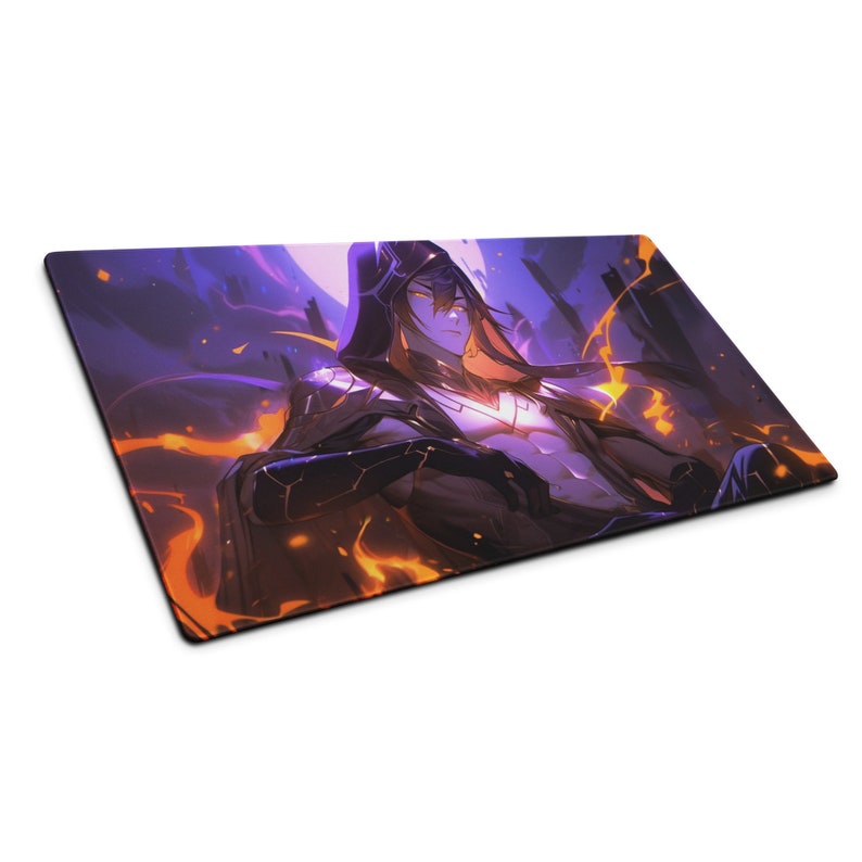 Archon Zhongli Fanart Gaming Mouse Pad - Etsy