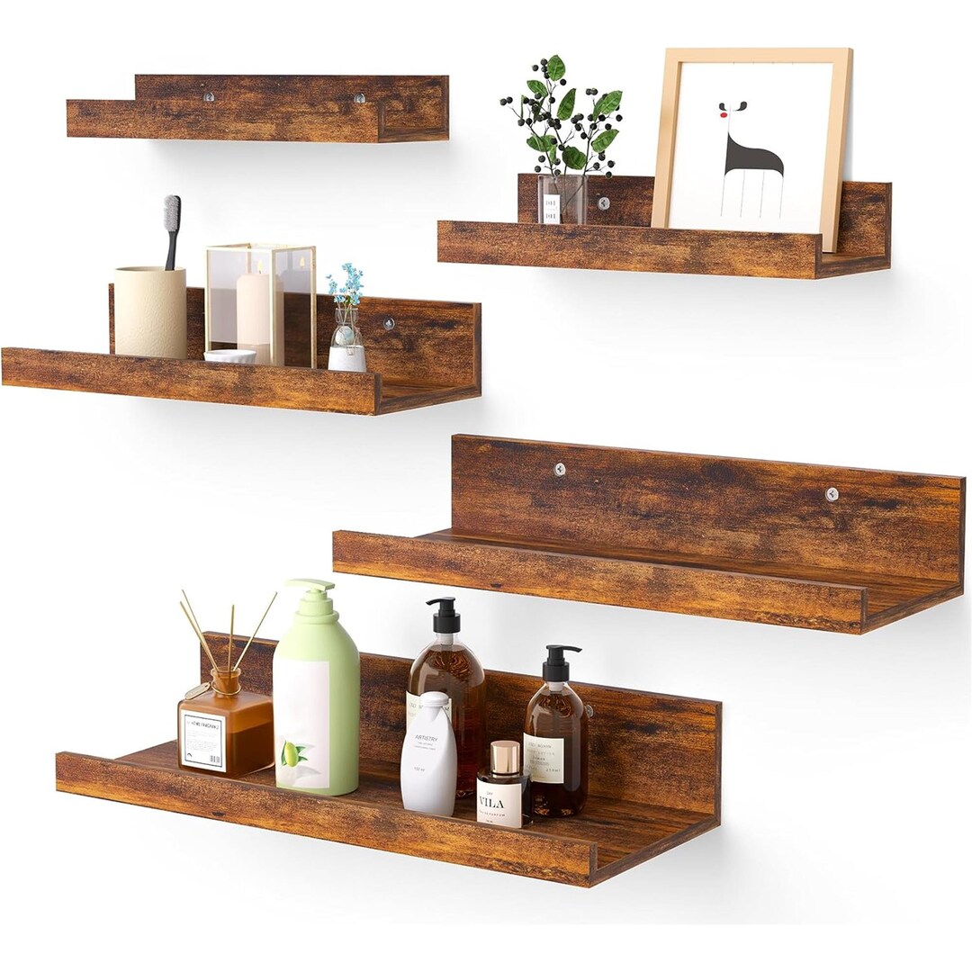 Home Floating Shelves for Wall Decor Storage Wall Shelves Set - Etsy
