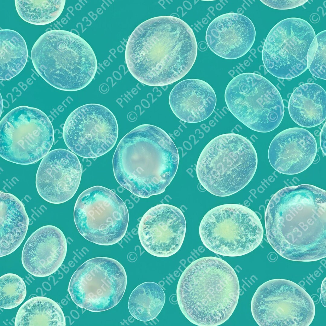 Jelly Cells SEAMLESS PATTERN for Print - Etsy