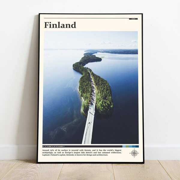 Finland Poster - Etsy