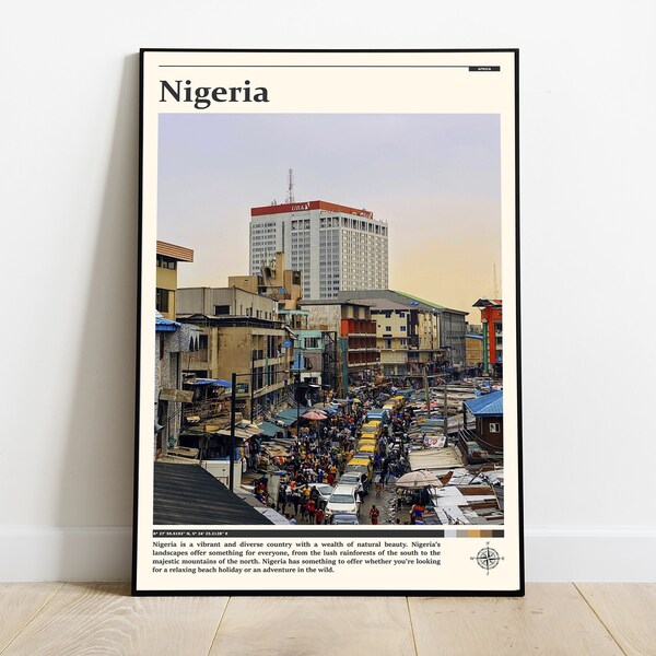 Nigeria Poster - Etsy