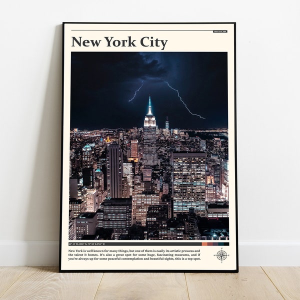 New York Poster - Etsy