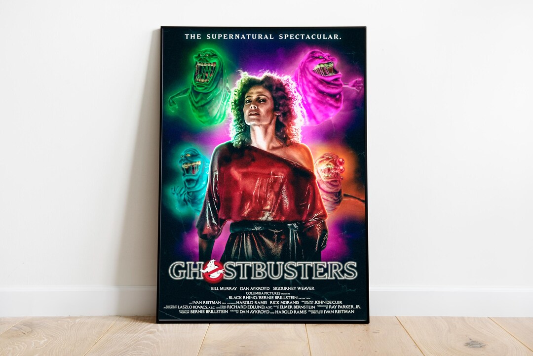 Ghostbusters Movie Poster - Ghostbusters - Minimalist Movie Poster ...