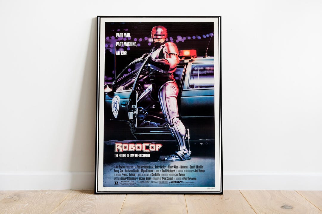 Robocop Poster | Robocop - Minimalist Movie Poster | Vintage Retro Art ...