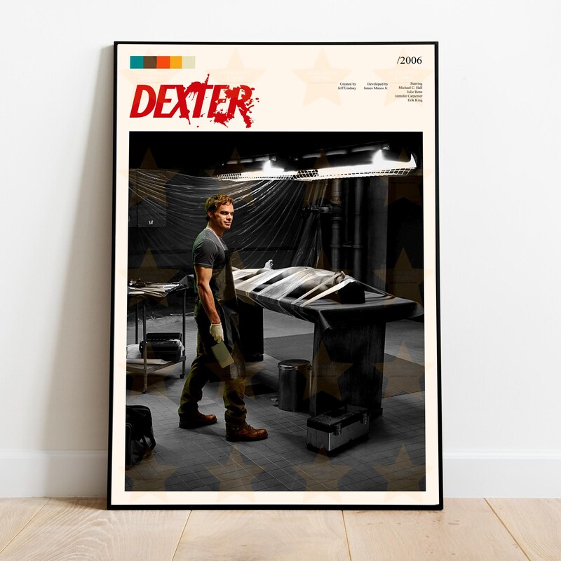 Dexter Poster - Etsy UK