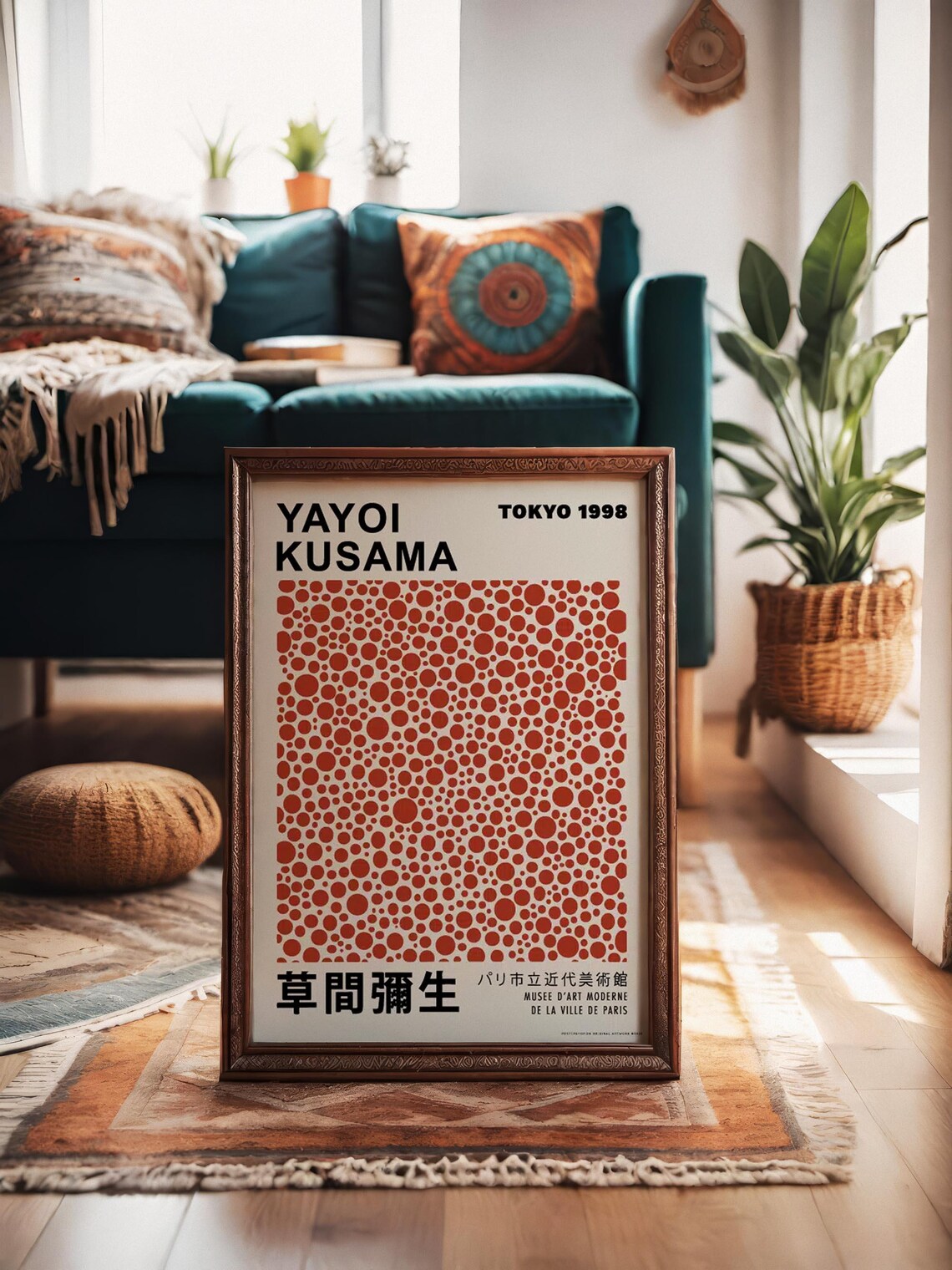 Yayoi Kusama Poster / Yayoi Kusama Print / Exhibition Poster, Printable ...