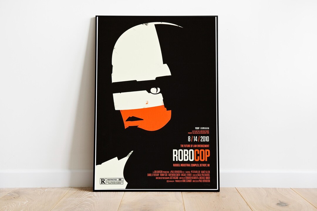 Robocop Poster | Robocop - Minimalist Movie Poster | Vintage Retro Art ...
