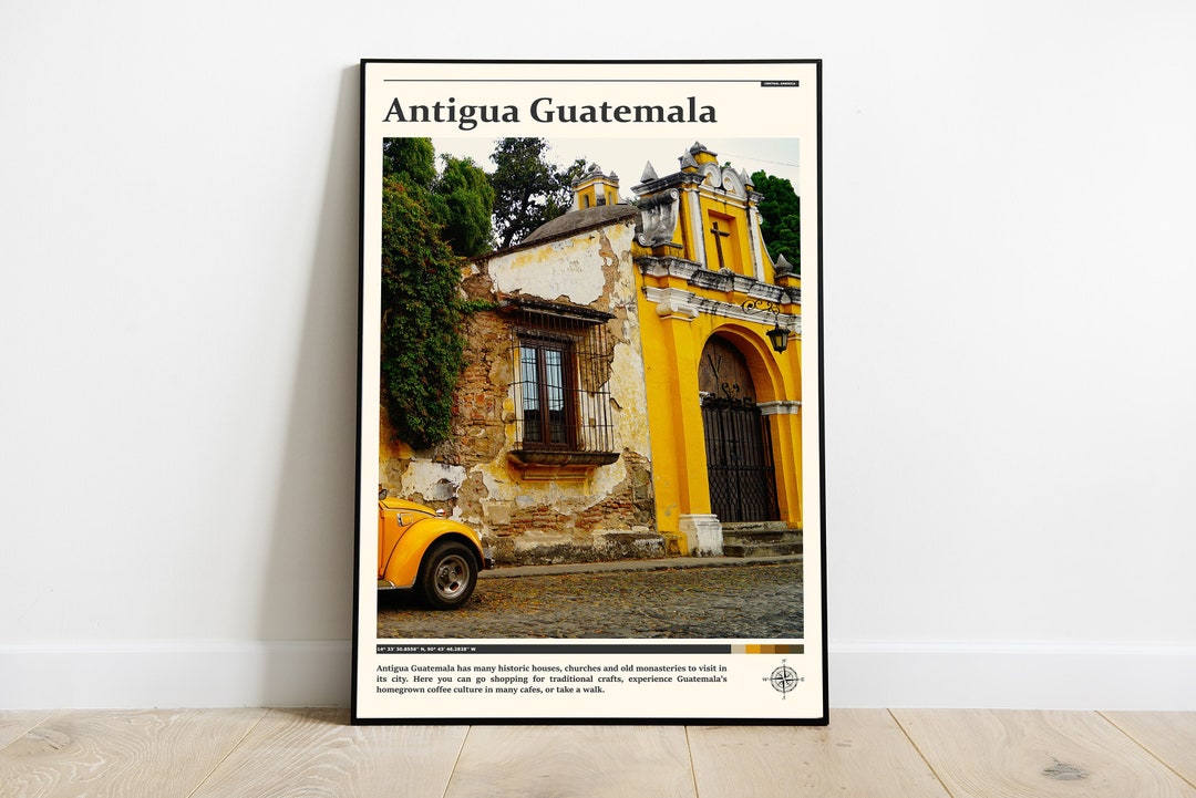 Antigua Guatemala Print / Antigua Guatemala Wall Art / Antigua ...
