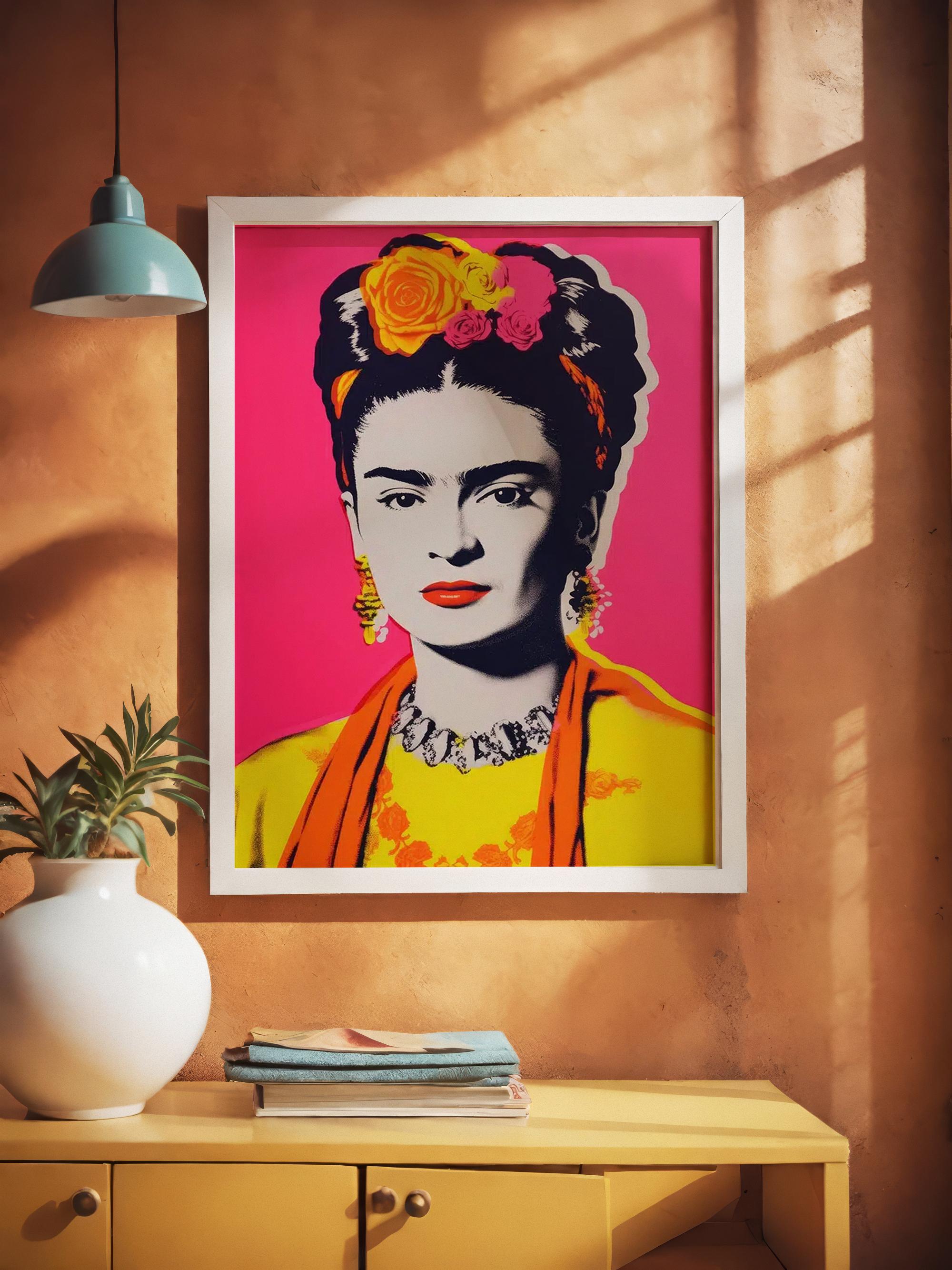 Frida Kahlo Print / Frida Kahlo Wall Art / Frida Kahlo Artwork / Frida ...