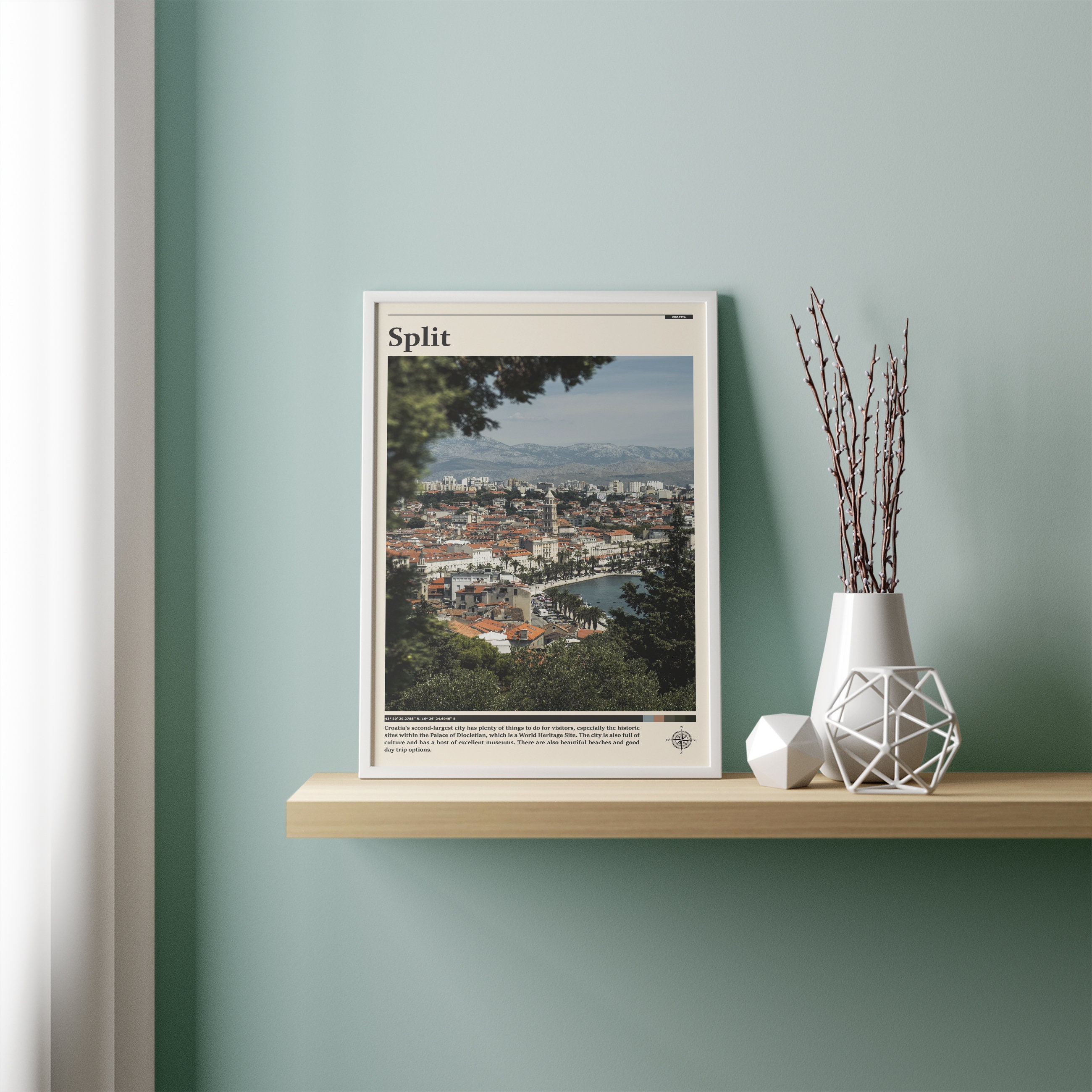 Split Print / Split Wall Art / Split Poster / Split Photo / Split ...