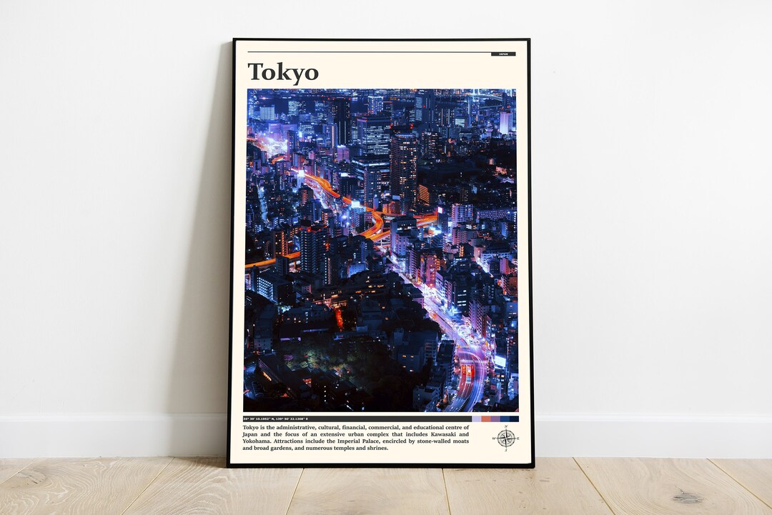 Tokyo Print / Tokyo Wall Art / Tokyo Poster / Tokyo Photo / Tokyo ...