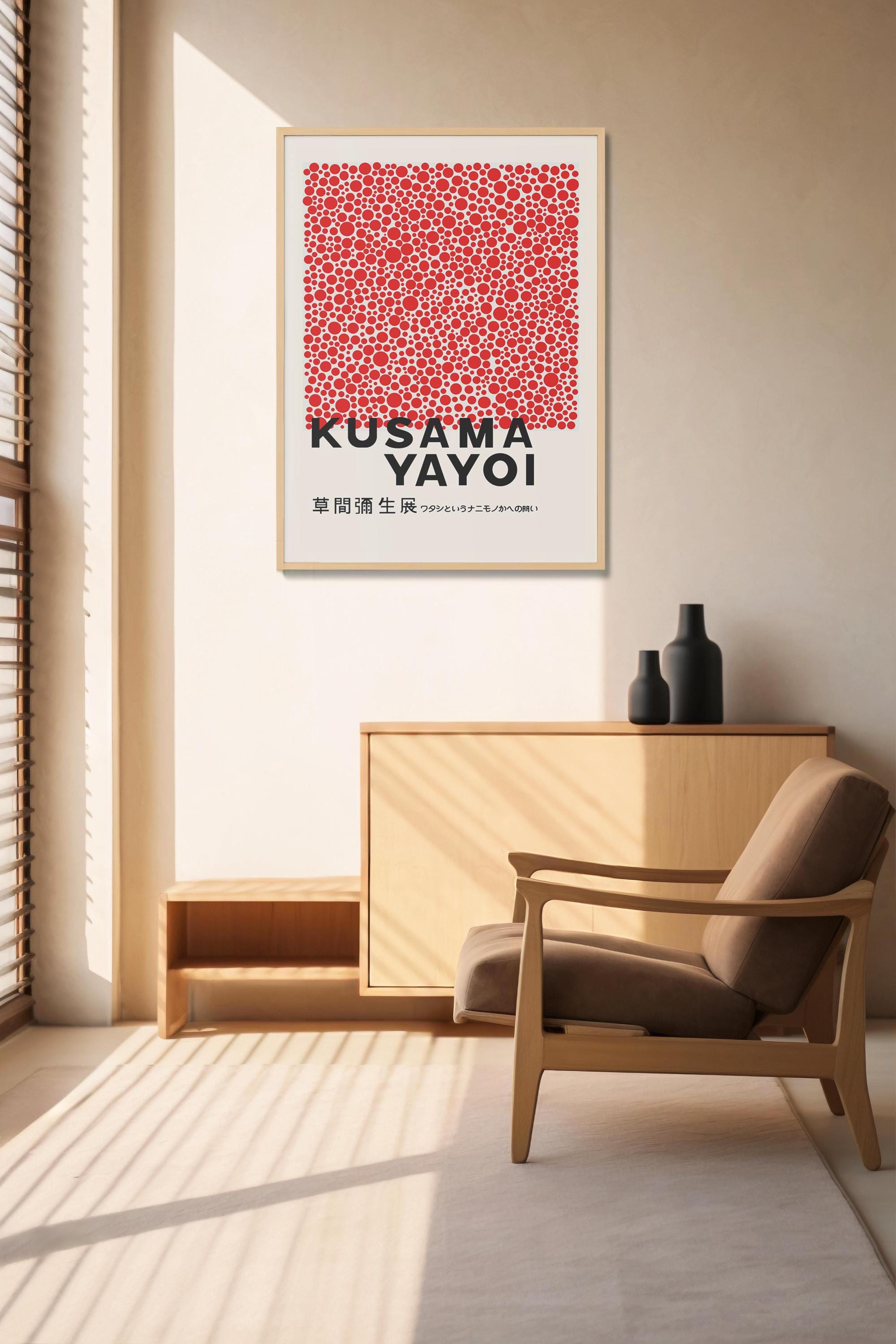 Yayoi Kusama Poster / Yayoi Kusama Print / Exhibition Poster, Printable ...