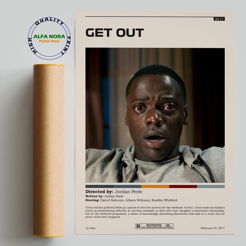 Get Out Movie Poster - Etsy